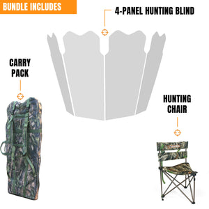 GhostBlind Predator 46" | Ground Hunting Blind | Turkey Blind | Deer ...