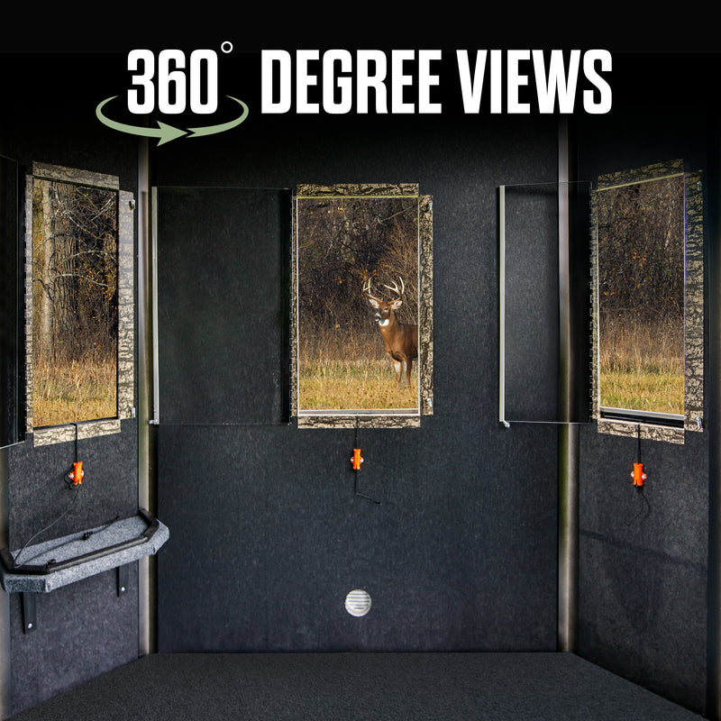 Shadow Hunter 6x6 Octagon Archery Hunting Blind | Deer Blind | Box ...