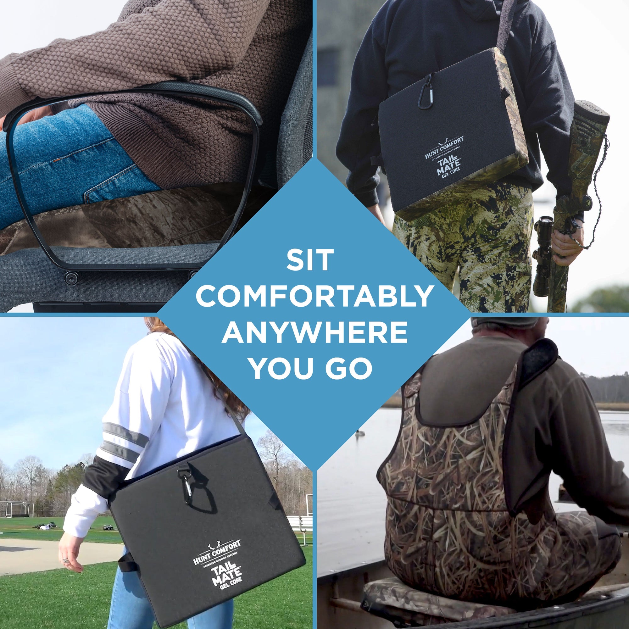 Tail Mate GelCore Tree Stand Cushion - Outdoor Cushion - Hunting ...