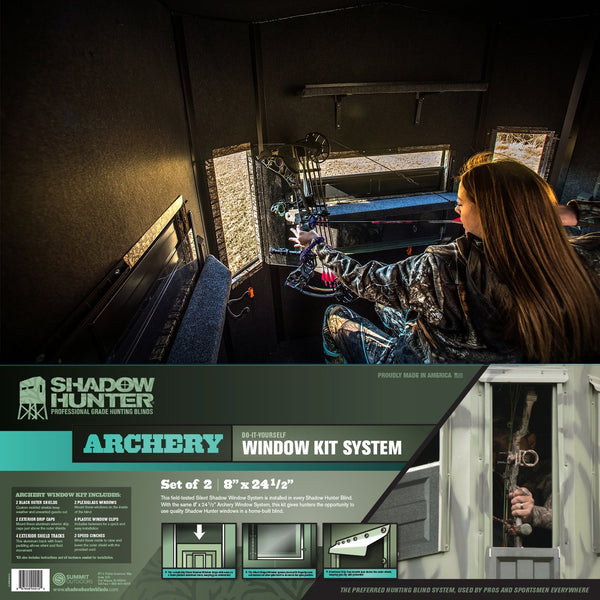 Hunting Blind Windows for Shadow Hunter Blinds - DIY Deer Box Window ...
