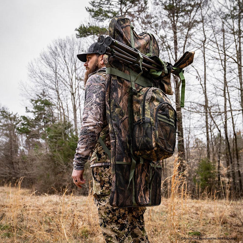 GhostBlind Predator Ground Blind Carry Pack Bag | Shadow Hunter Blinds