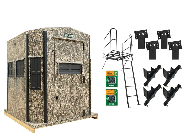 Shadow Hunter 6x8 Octagon Hunting Blind | Deer Blind | Box Blind ...